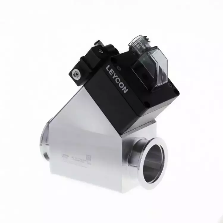 Leybold Straight Through Valve - Emerson and Renwick Ltd